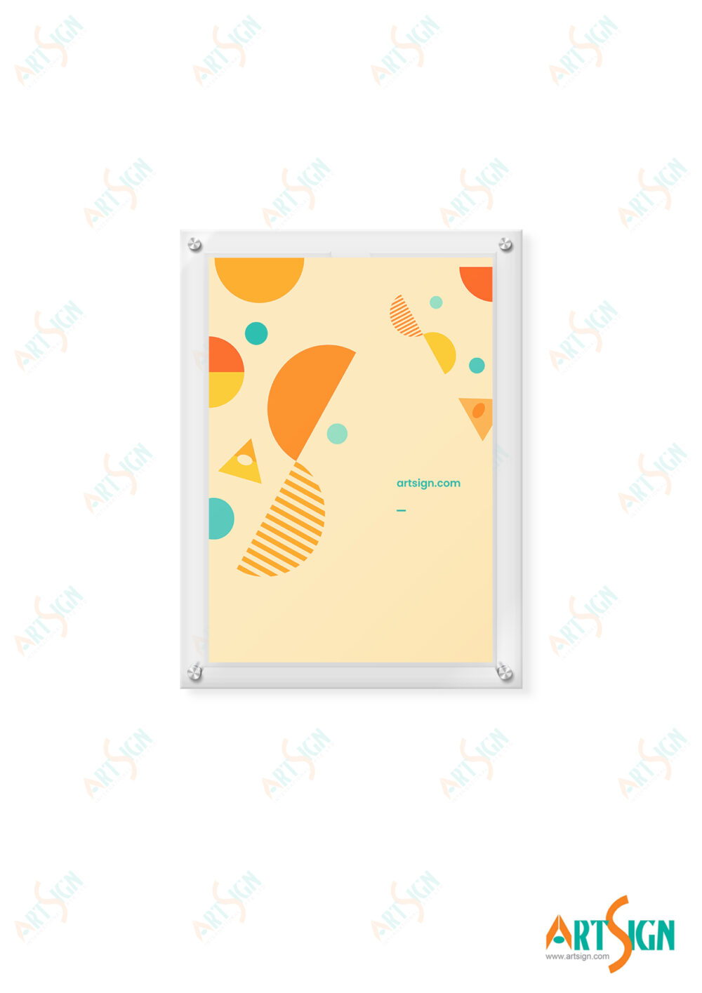 Acrylic Pocket Frame come with spacer A3 – Artsign