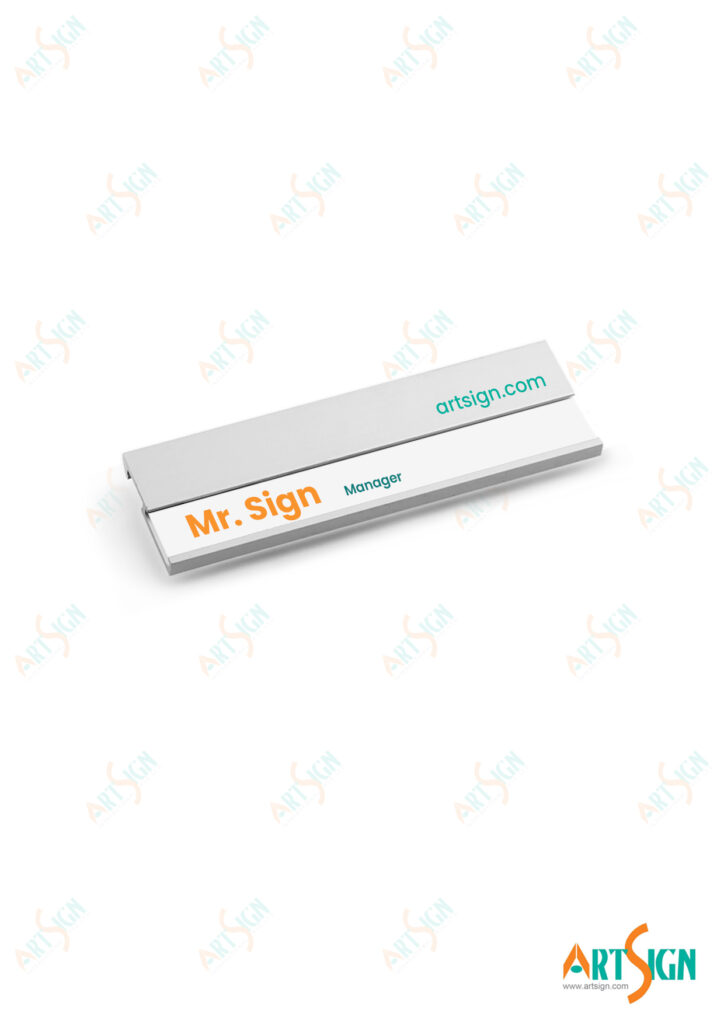 Name Tag silver 7027 – Artsign